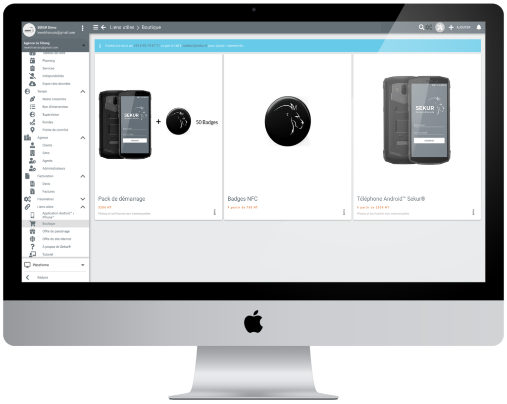 Matériel : s'équiper pour améliorer la gestion de son agence - SEKUR®