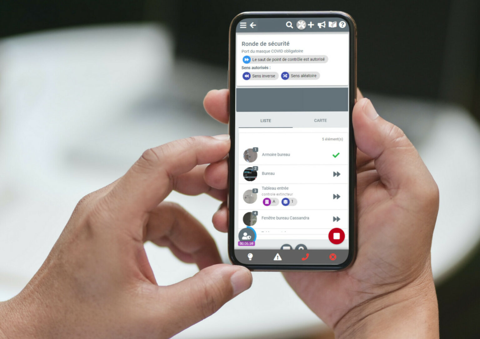 Accès agent - SEKUR